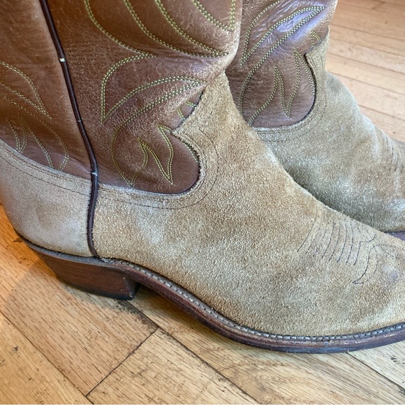 Justin Boots | Shoes | Justin Perfect Classic Leather Brown Suede ...